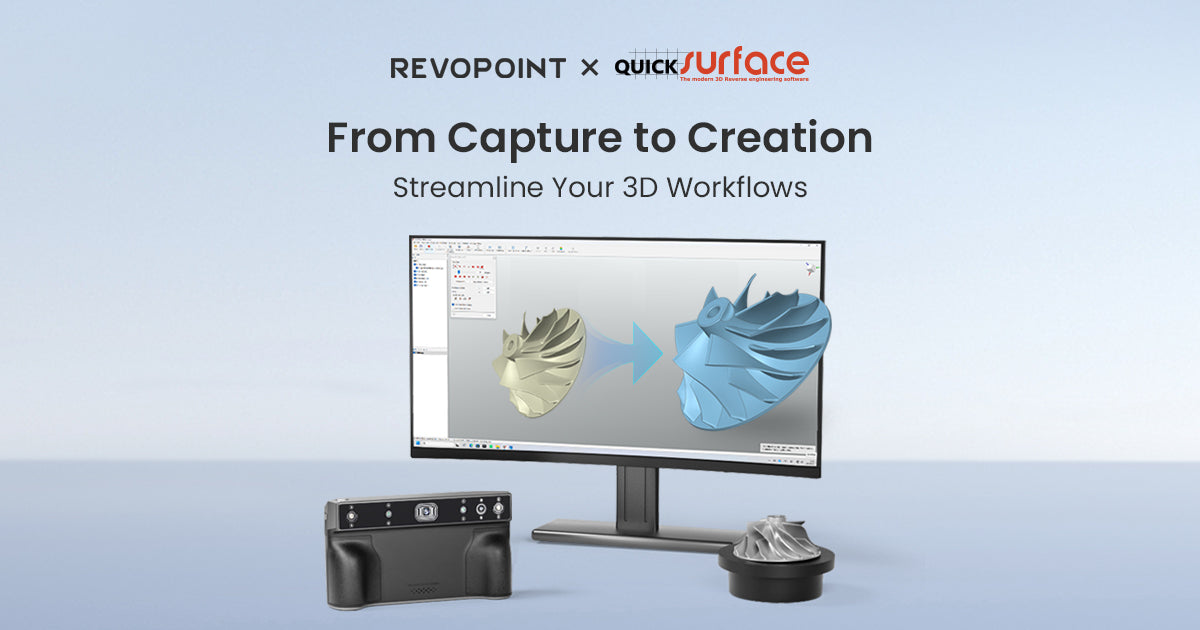 Revopoint 3D and KVS. Announce Cooperation to Offer Professional Rever